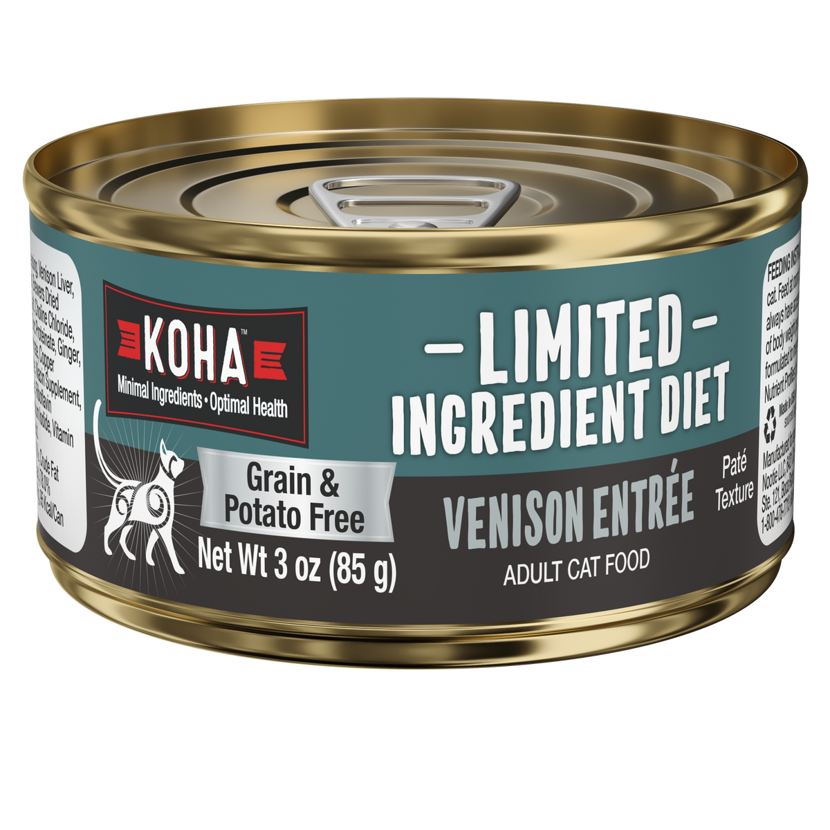 Limited Ingredient Diet Venison for Cats | KOHA Pet