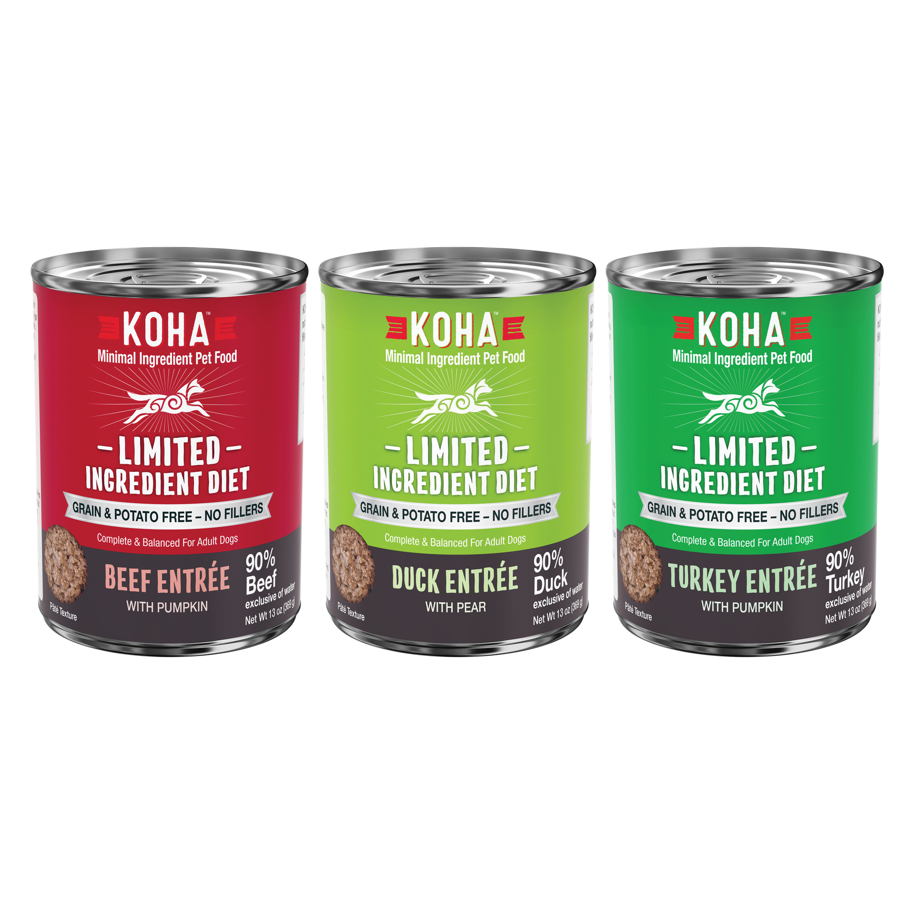 Limited Ingredient Diet Pork Entrée for Dogs | KOHA Pet