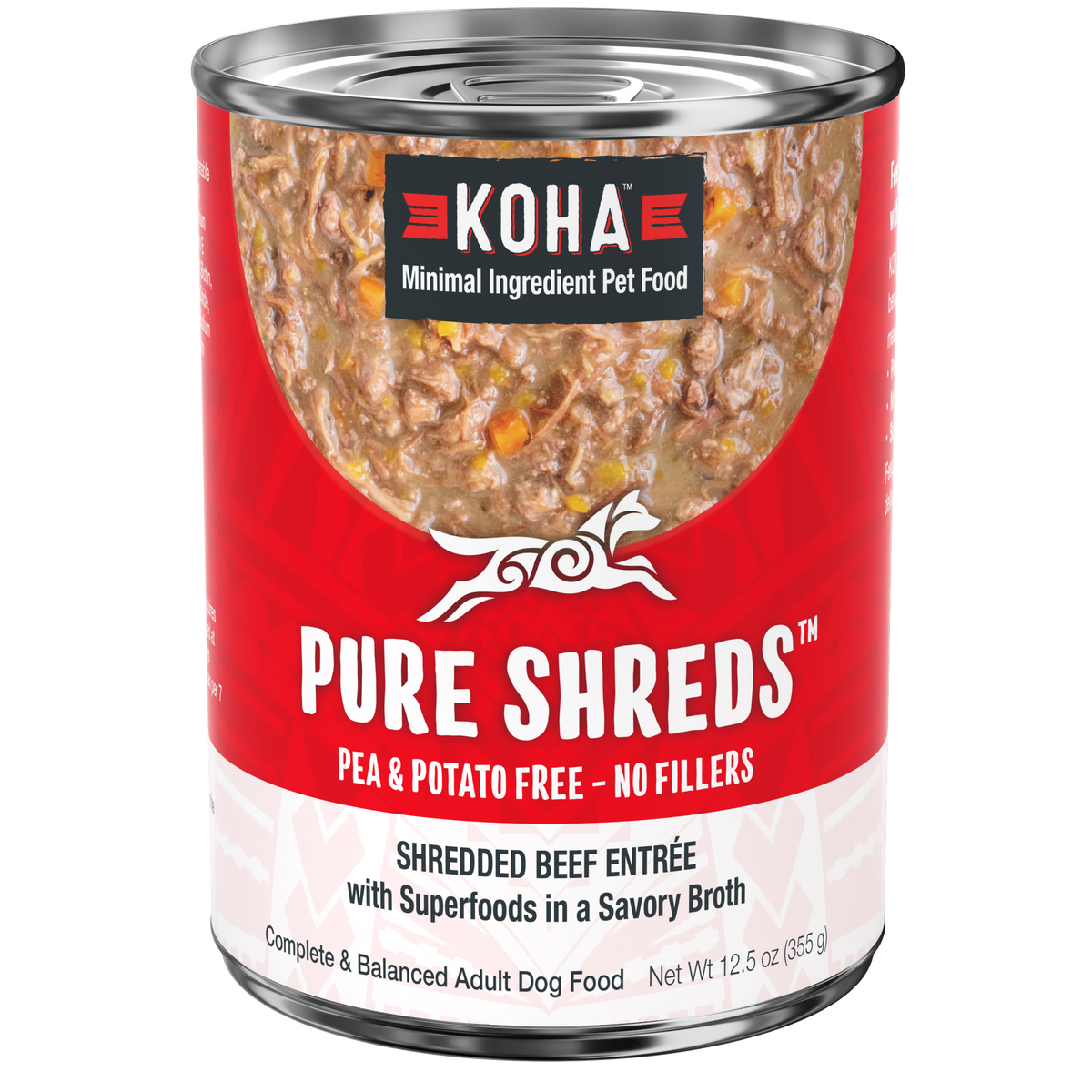 Pure Shreds Shredded Beef Entrée for Dogs – KOHA Pet